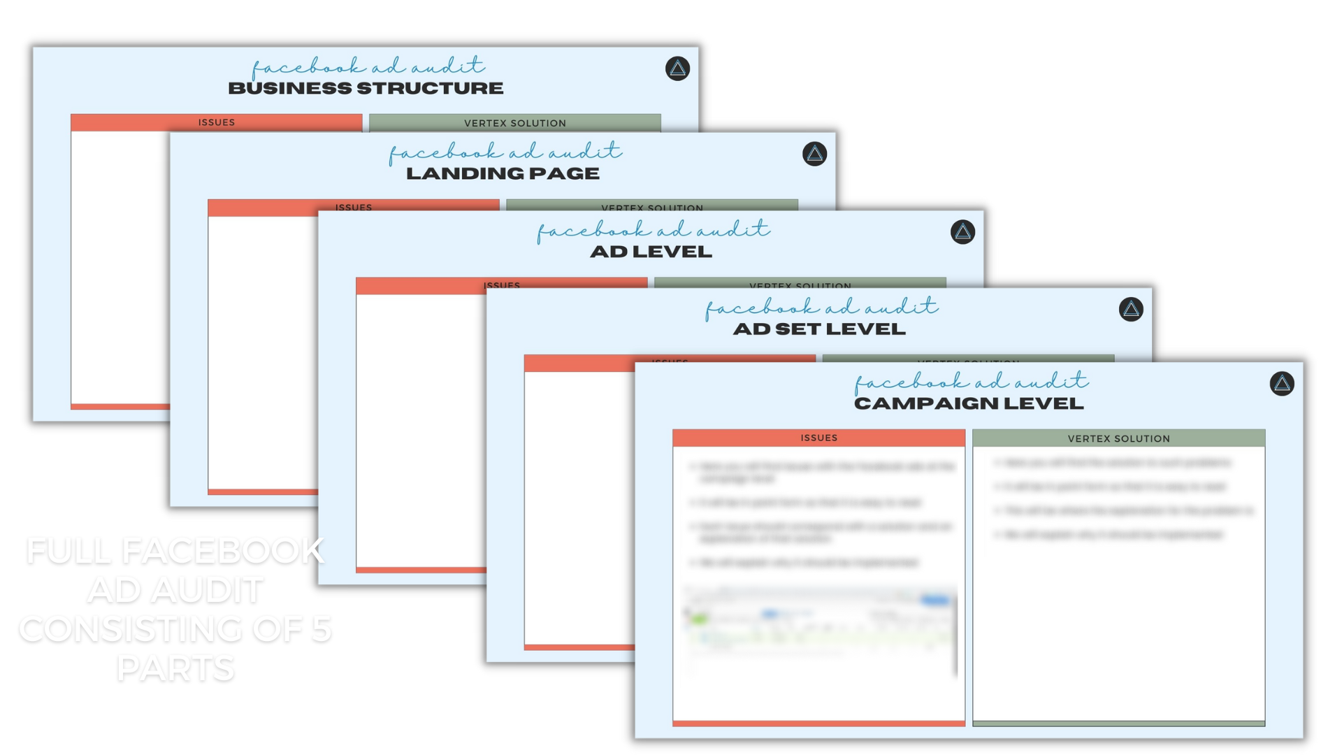 Win A Free Facebook Ad Audit | Vertex Marketing Agency - Content